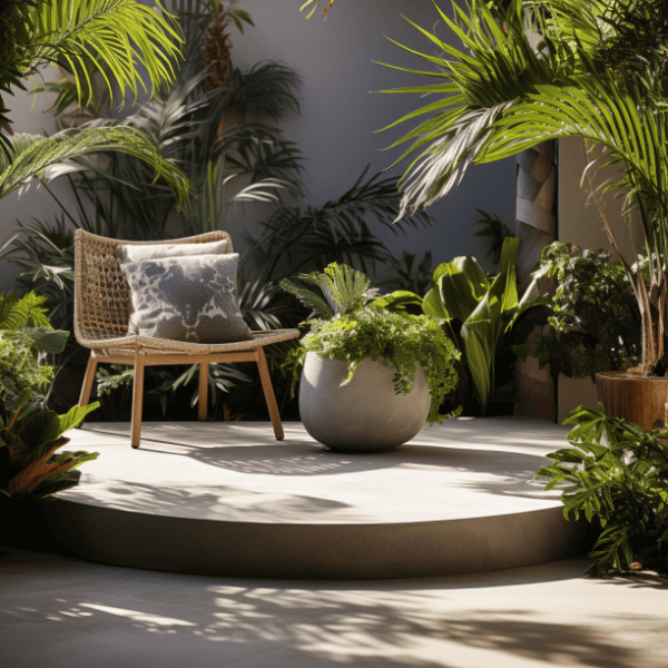 Micro concrete terraces, balconies, driveways, patios, courtyards and ...