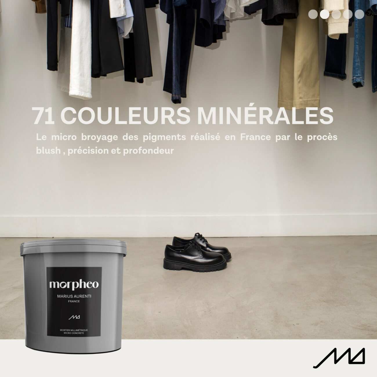 Kit Béton ciré Sol Intérieur Marius Aurenti MORPHEO - Matières Marius ...